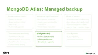 Solving your Backup Needs - Ben Cefalo mdbe18 | PDF