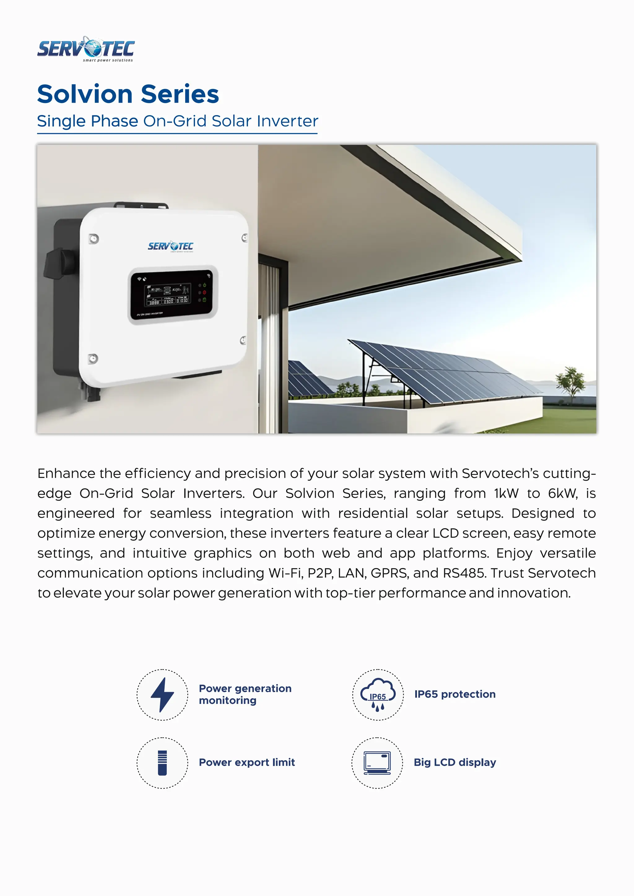Solvion Series On Grid Solar Inverter Catalouge.pdf