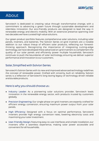 Solvion Series On Grid Solar Inverter Catalouge.pdf