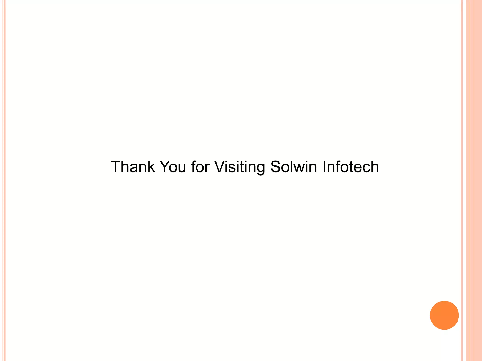 Solwin infotech | PPTX