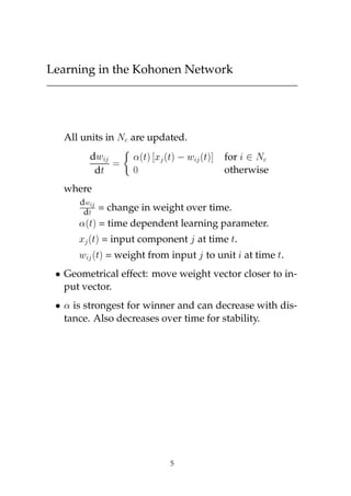 redes neuronales tipo Som | PDF