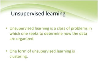 Self-organizing map | PPTX