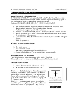 Som 101-01 worldview 1 | PDF