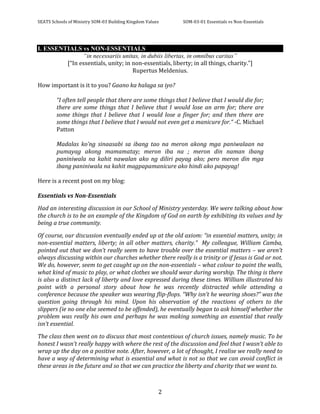 Som 104-01 building kingdom values | PDF | Christianity | Religion ...