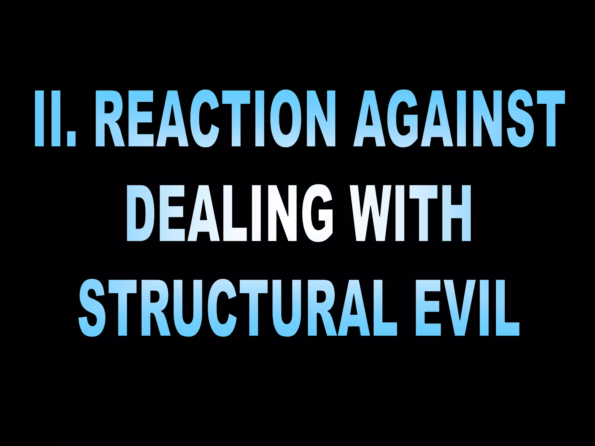 Som 109 structural evil | PPTX