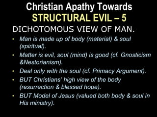 Som 109 structural evil | PPTX
