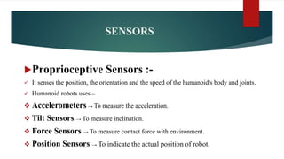Humanoid robot | PPTX
