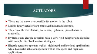Humanoid robot | PPTX
