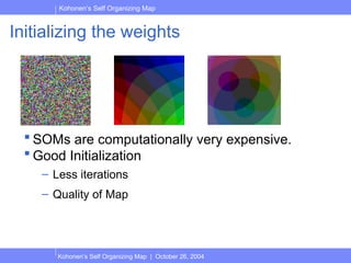 Self-Organizing Maps (SOMs) an unsupervised machine learning algorithm | PPT