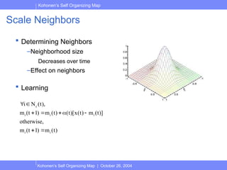 Self-Organizing Maps (SOMs) an unsupervised machine learning algorithm | PPT