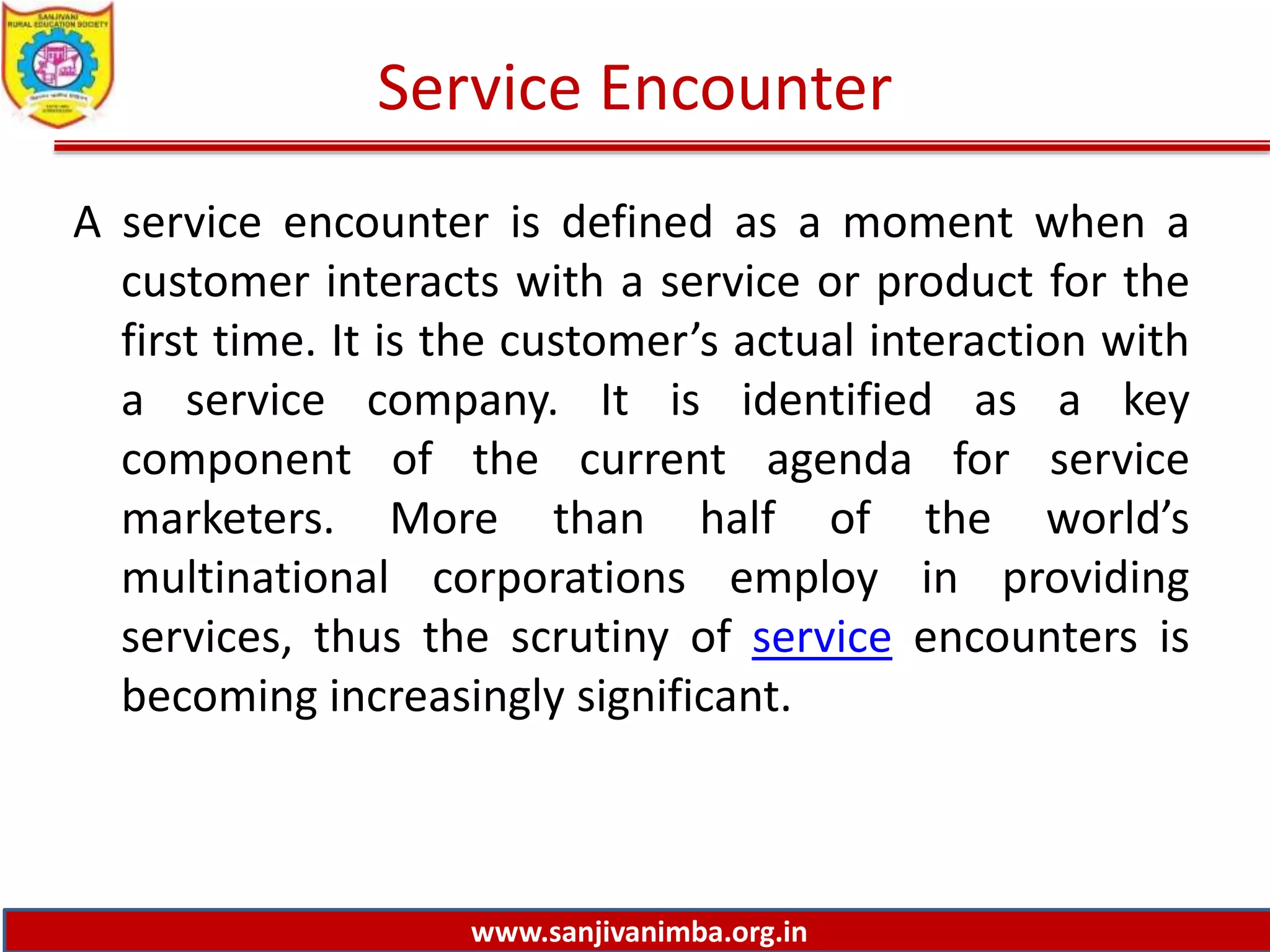 Service Encounter | PPTX