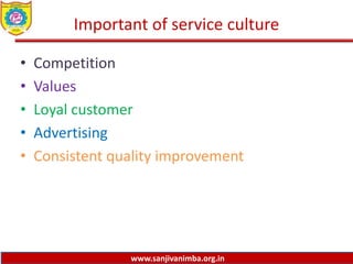 Service Culture | PPTX
