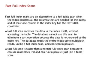 Sydney Oracle Meetup - access paths | PPT | Databases | Computer ...