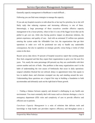 Service and Operation management | PDF