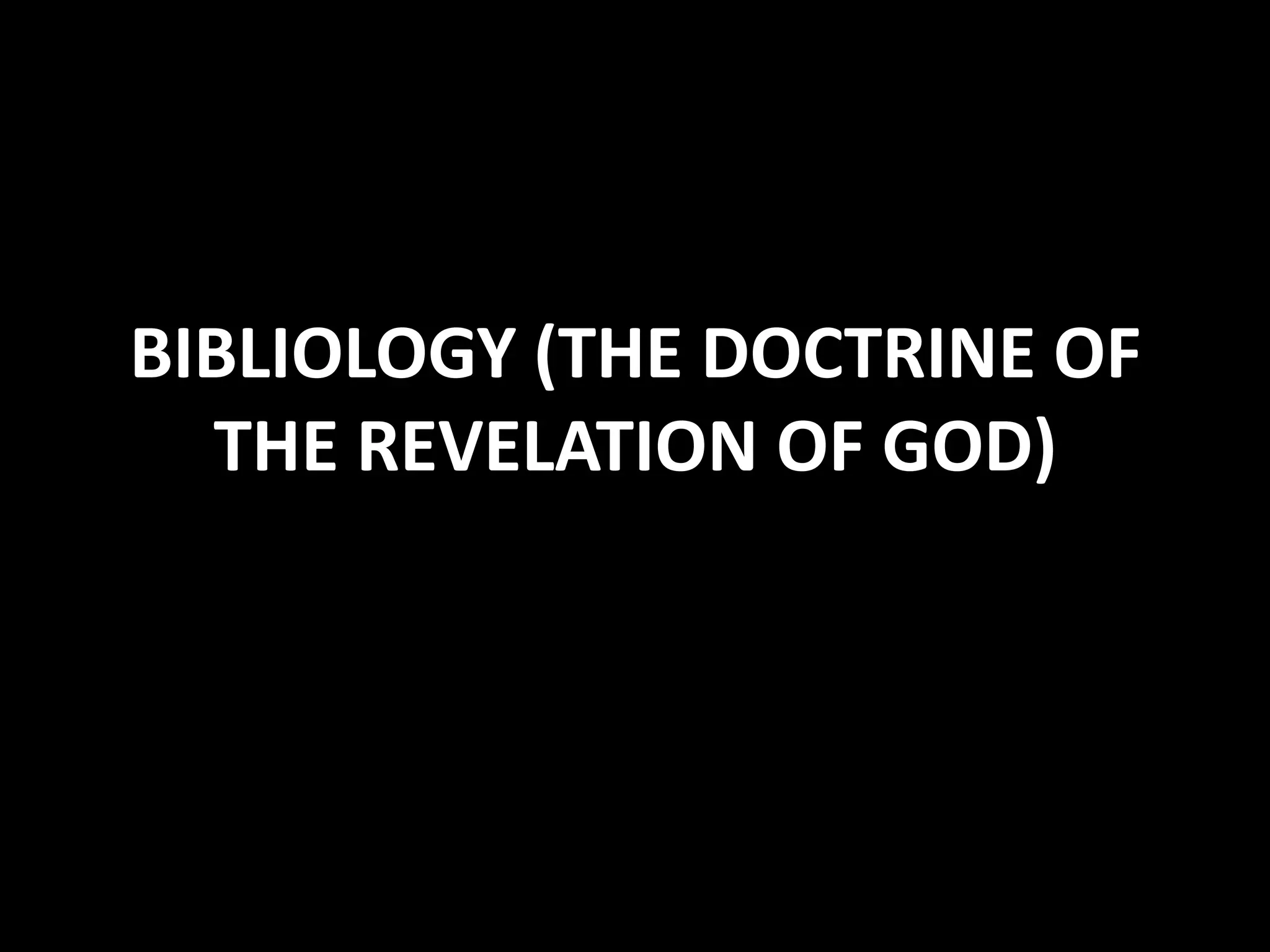 SOM-18 Jesus, Mission, Church -- Sources of Revelation | PPTX