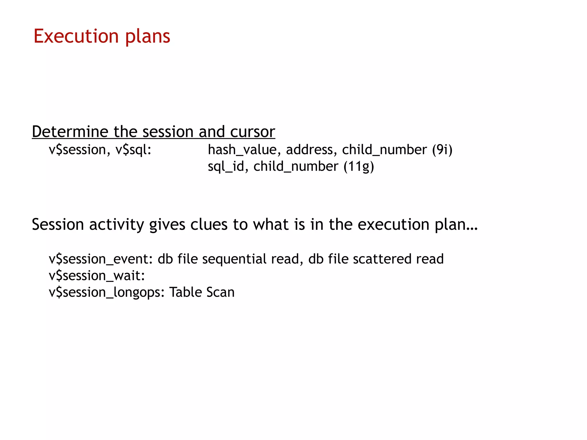 Sydney Oracle Meetup - execution plans | PPT