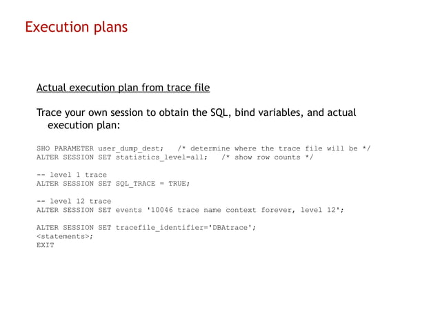 Sydney Oracle Meetup - execution plans | PPT
