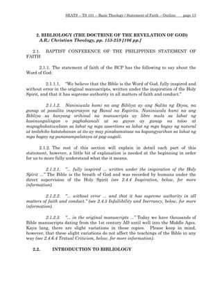 Som topc-01 intro & revelation workbook - bibliology | PDF
