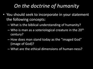 SOM TOPC - writing a statement of faith (1) | PPTX