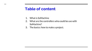 SoMachine 4.1 quickstart | PDF