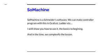 SoMachine 4.1 quickstart | PDF