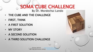 Soma cube challenge | PPSX