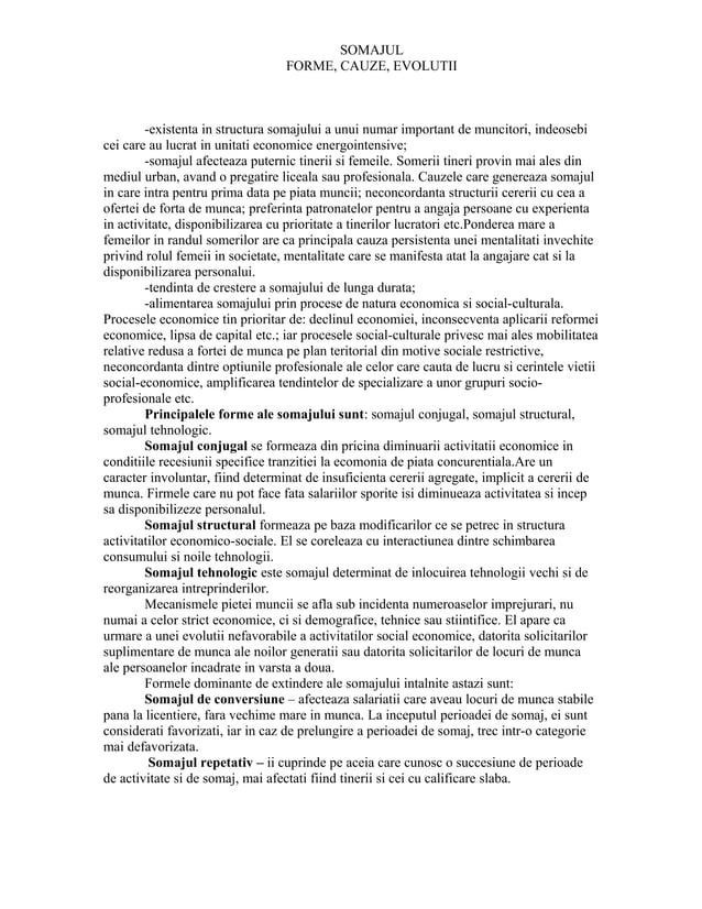 Somajul formecauzeevolutii-120316163829-phpapp01 | PDF