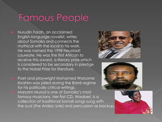 Famous Somali People