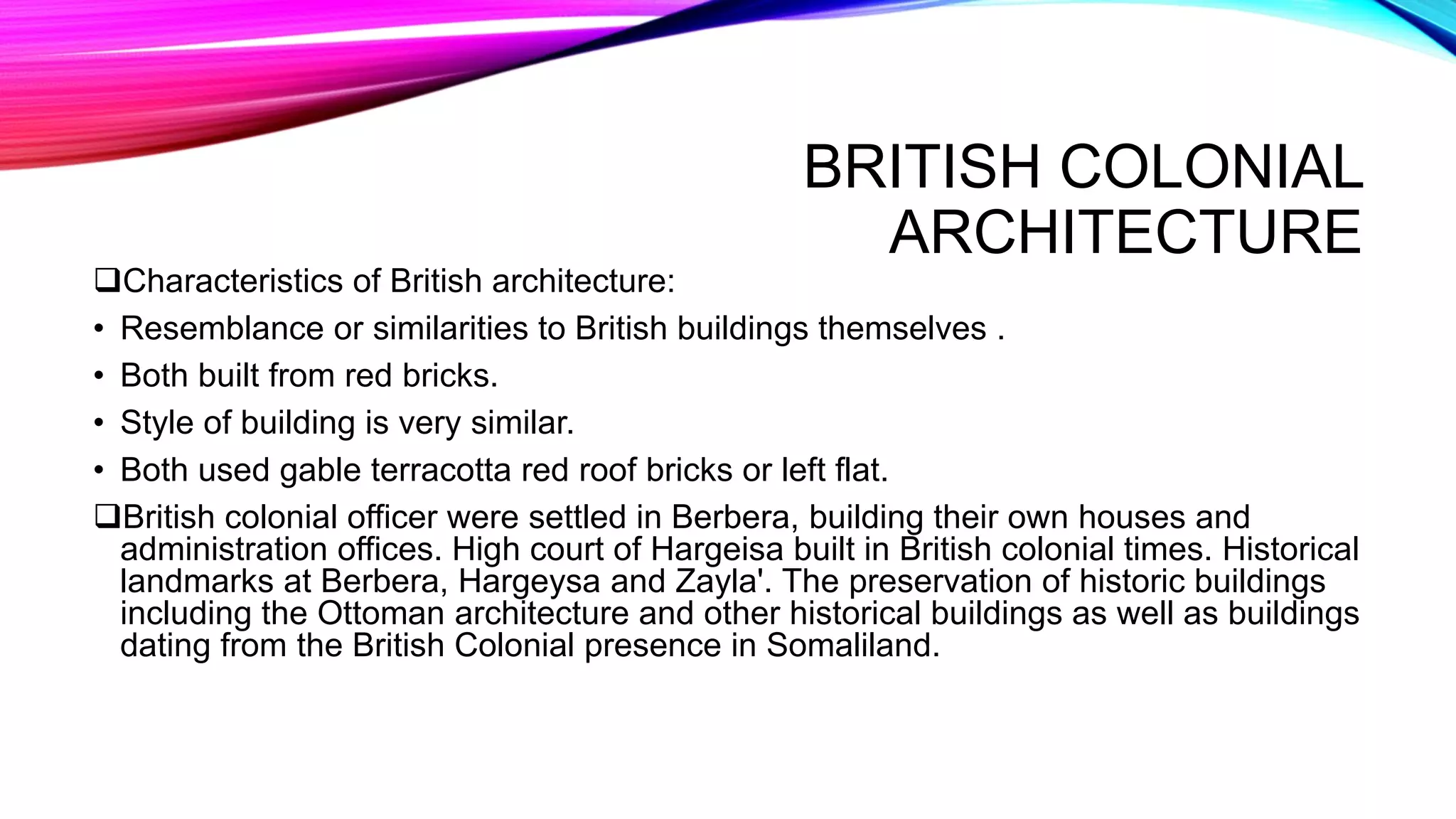 Somali Architecture | PPTX