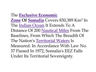 Somali resources and government structure | PPTX