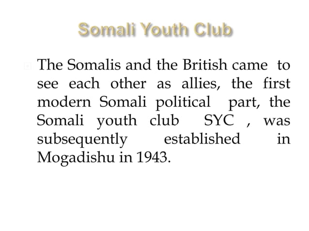 Somali resources and government structure | PPT