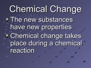 States of Matter and Physical and Chemical Changes | PPT