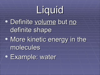 States of Matter and Physical and Chemical Changes | PPT