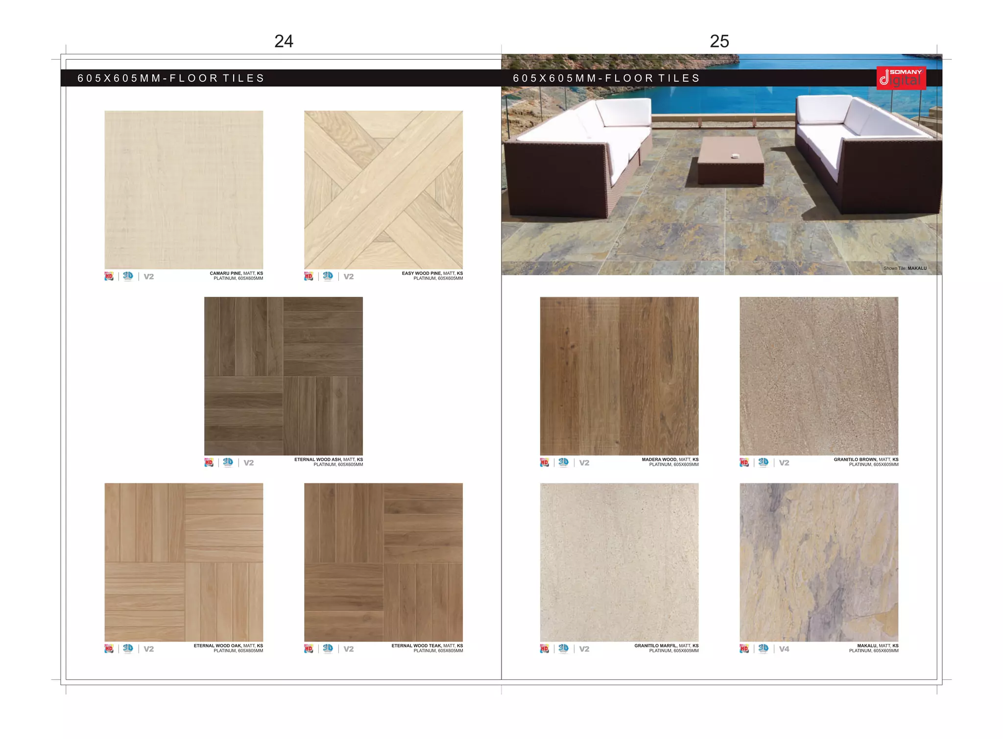 Somany catalogue of wall cladding | PDF | Civil Engineering Industry ...
