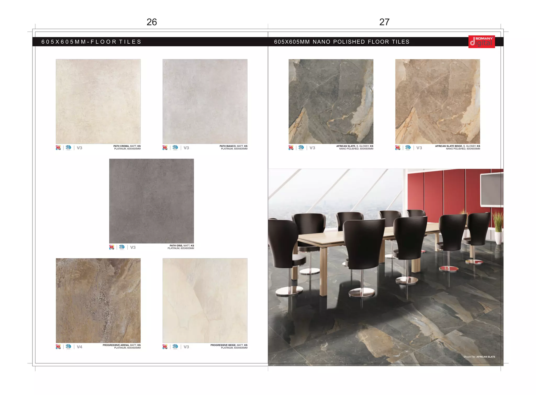 Somany catalogue of wall cladding | PDF | Civil Engineering Industry ...