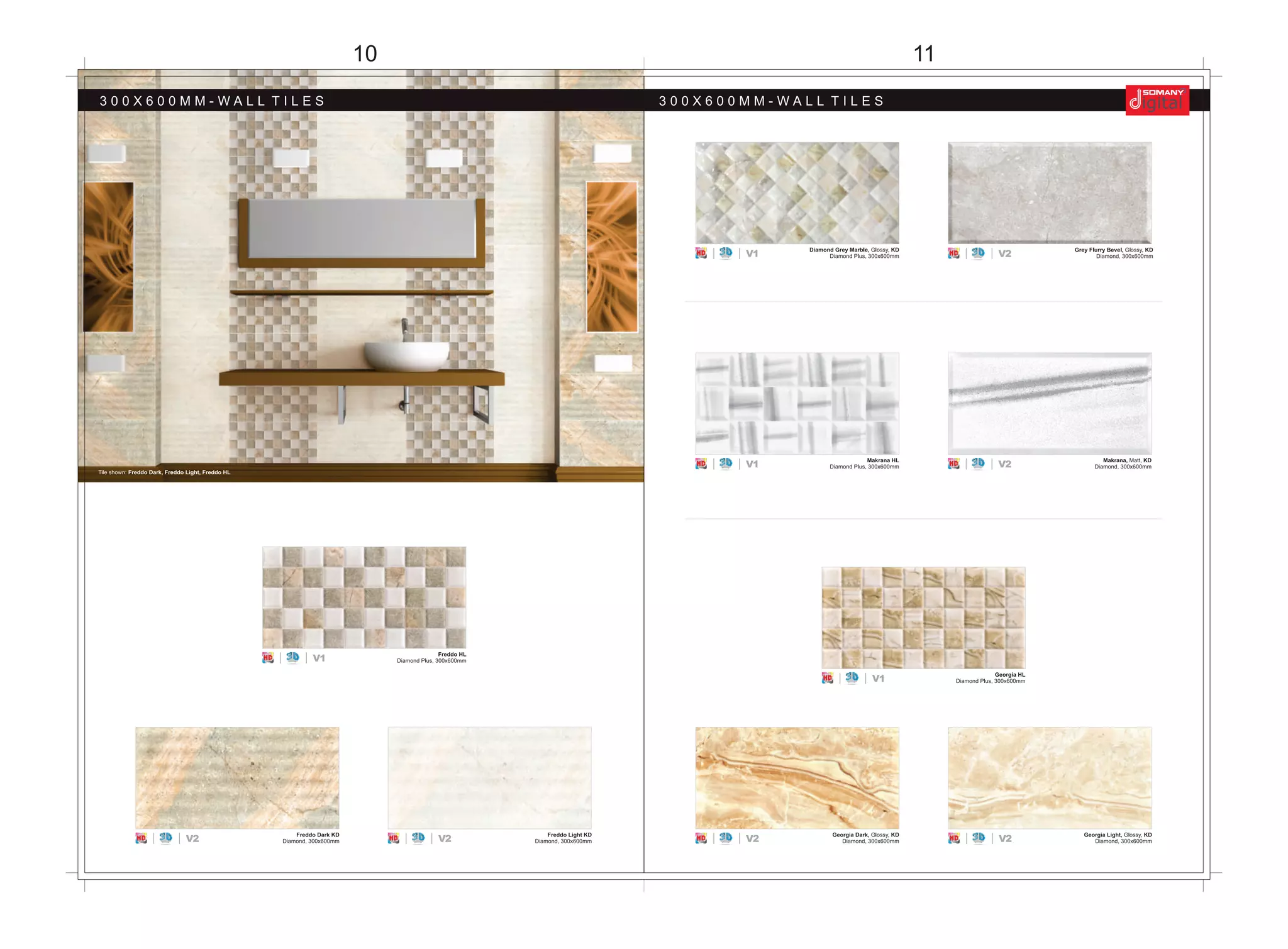 Somany catalogue of wall cladding | PDF