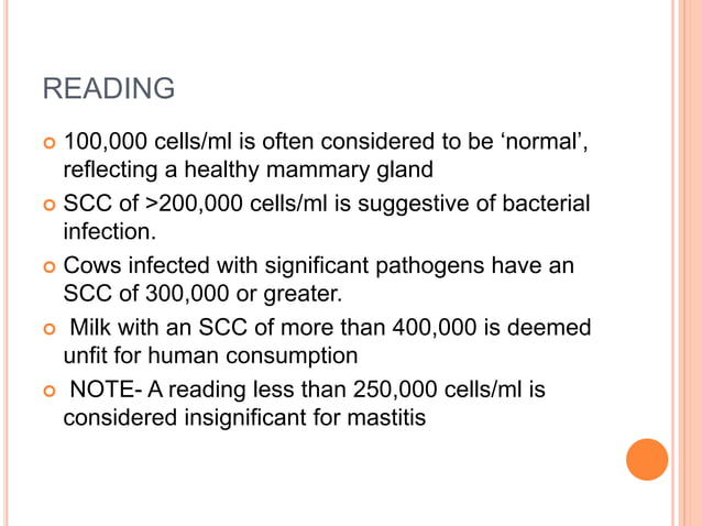 Somatic Cell Count Pptx Biological Sciences Science