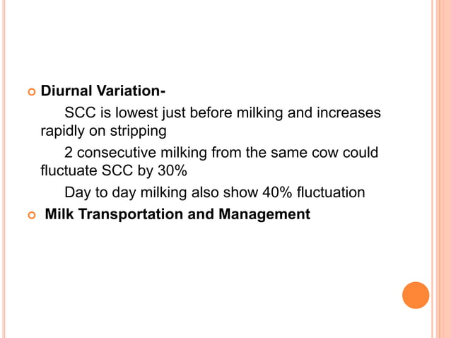 Somatic Cell Count Pptx Biological Sciences Science