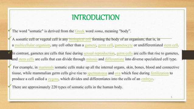 Somatic cell genetics by kk sahu | PPTX