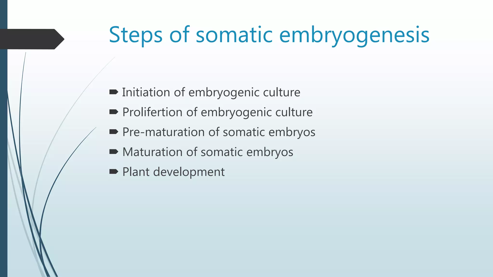 Somatic embryogenesis (1) | PPTX