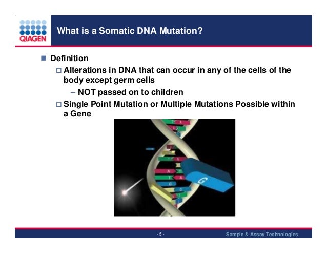 Somatic mutation webinar