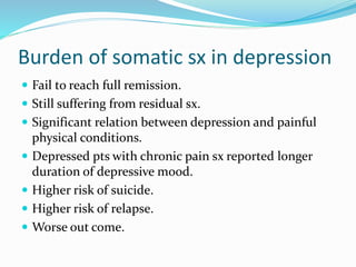 Somatic phenomenology in depression | PPT