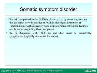 Somatic symptom and dissociative disorders | PPT