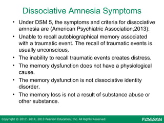 Somatic symptom and dissociative disorders | PPT