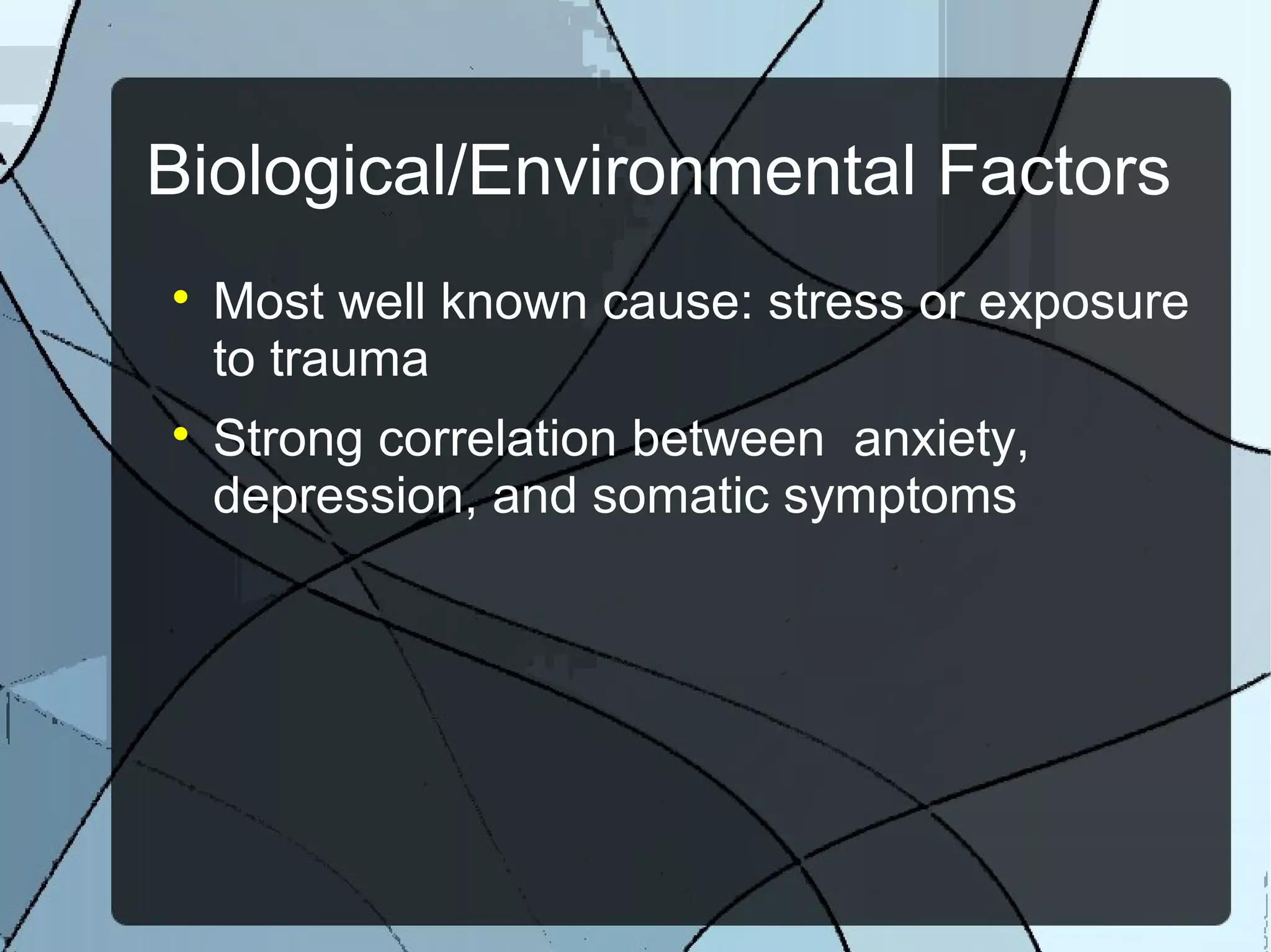 Somatic symptom disorder | PPT