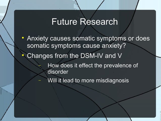 Somatic symptom disorder | PPT | Physical Therapy | Wellness