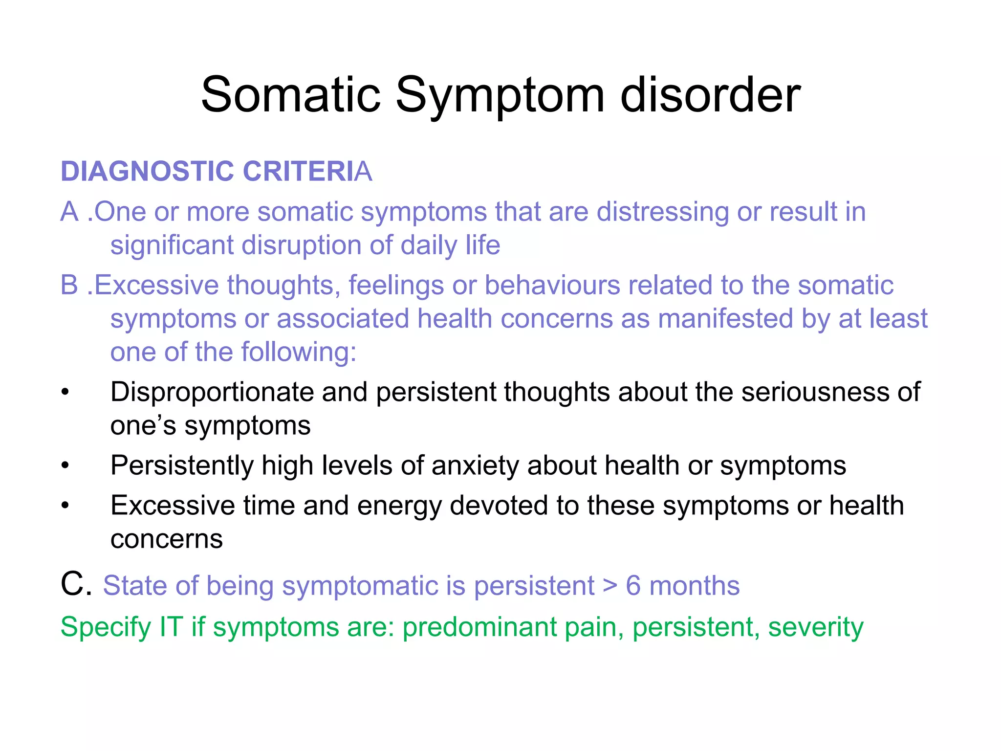 somatic symptom disorder.ppt