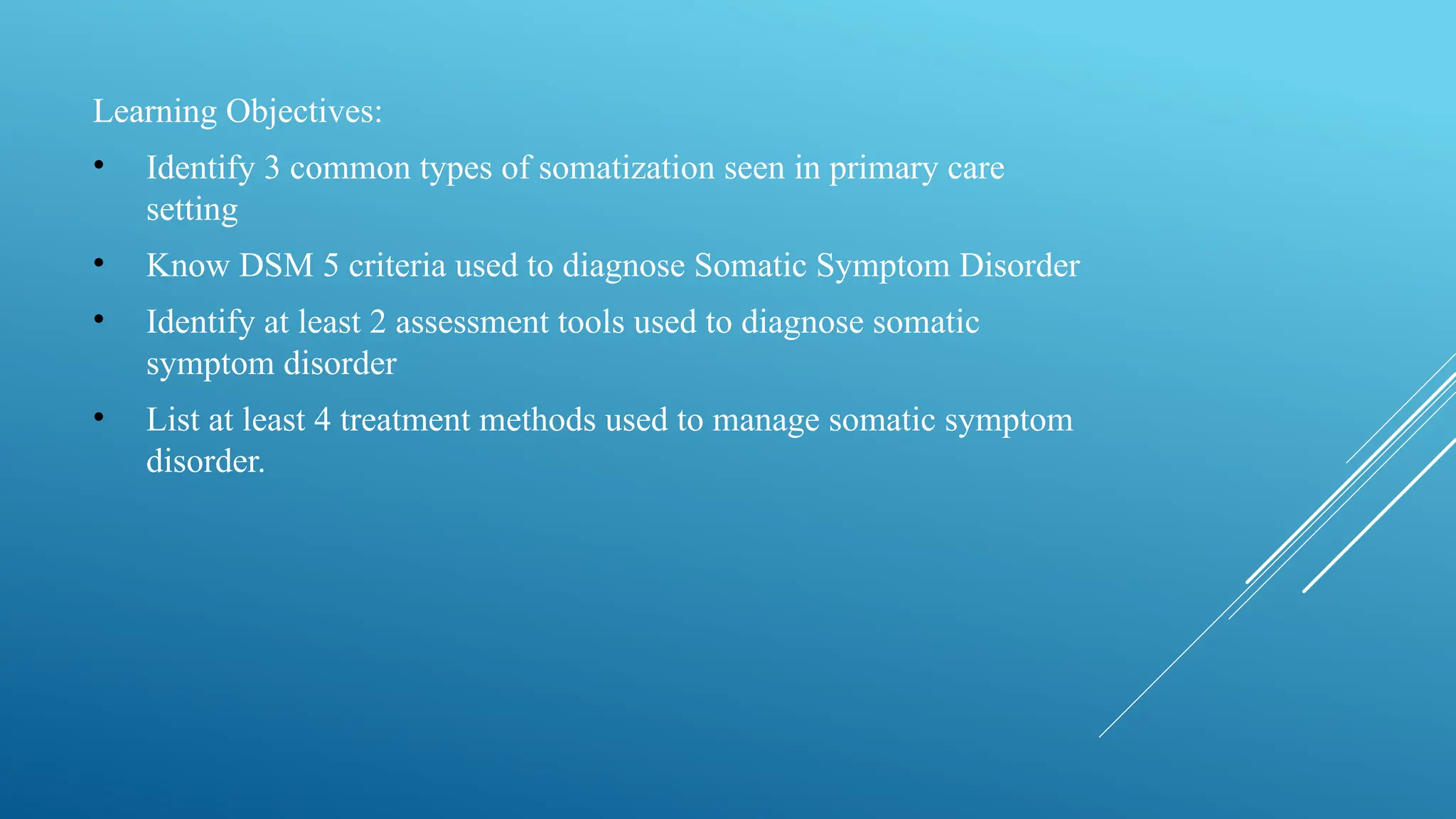 SOMATIC SYMPTOM DISORDER somatosensory .pptx