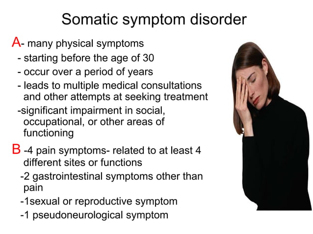 somatic_symptoms_and_related_disorders.ppt | Physical Therapy | Wellness