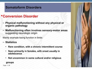 somatoform and dissociative disorders .ppt